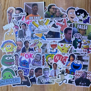 Meme Stickers Pack | Emoji Stickers | Funny Stickers Pack | Laptop ...