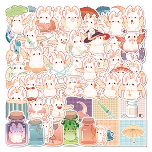 Angel Mouse Stickers Pack | Mice Stickers | Cute Mice Pack | Mouse ...