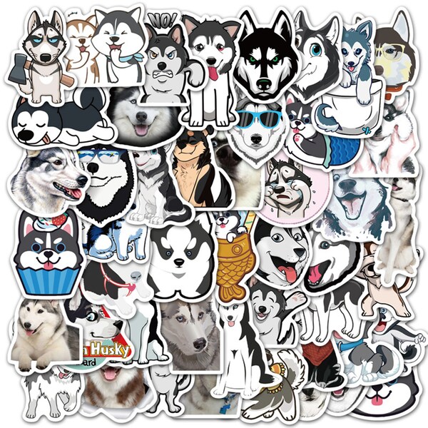 Husky Decal - Etsy