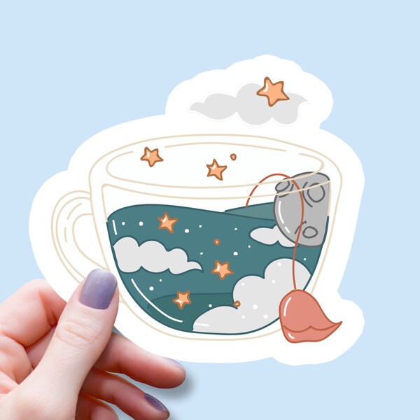 Tea Cup Stickers - Etsy