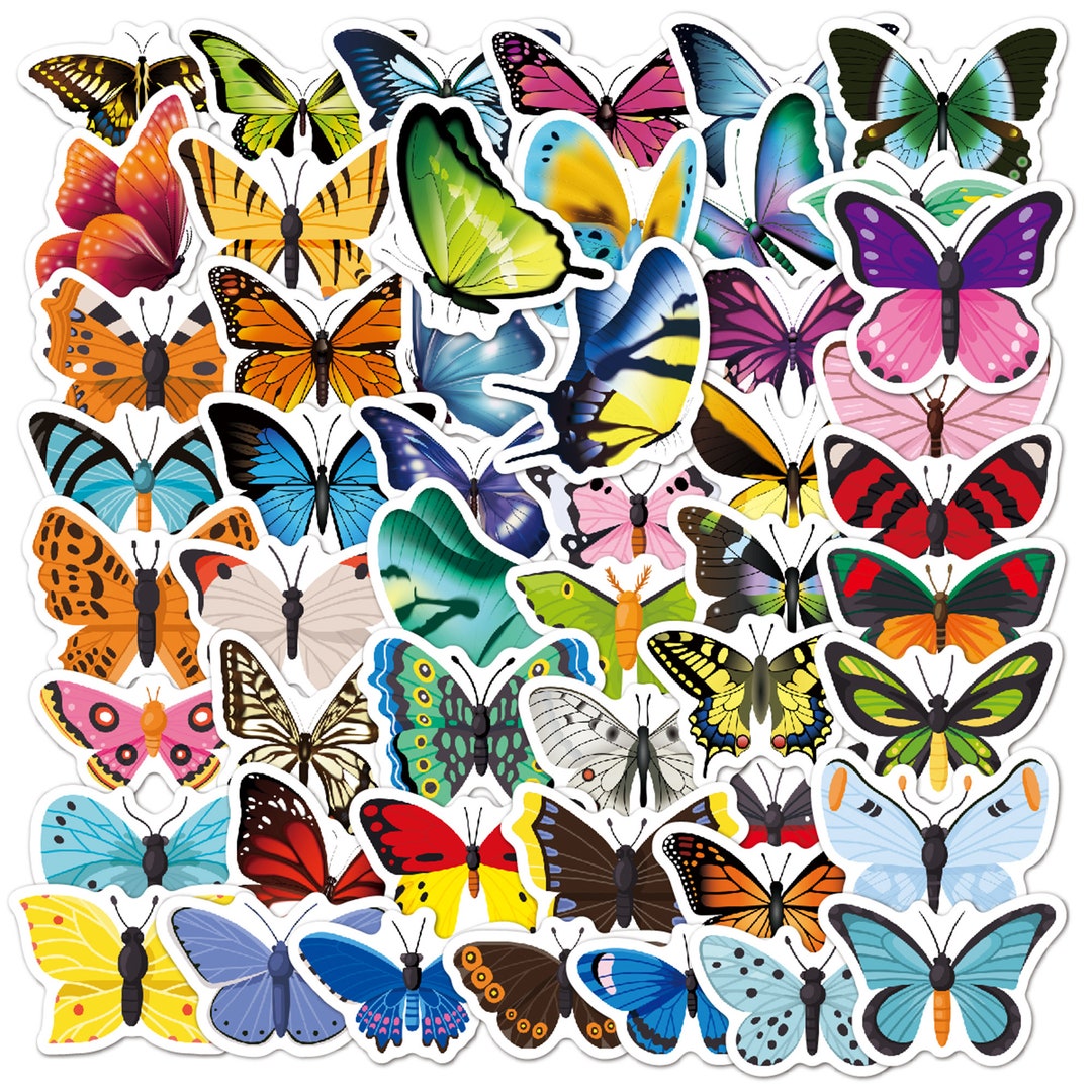 Butterfly Sticker Pack | Butterfly Decal | Monarch Butterfly Laptop ...