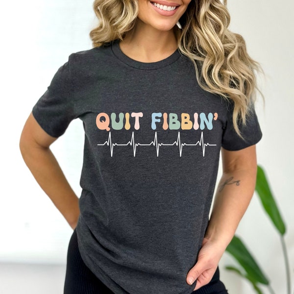 Stop Fibbin Shirt Nurse - Etsy