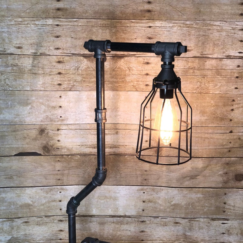 Cage Lamp - Etsy