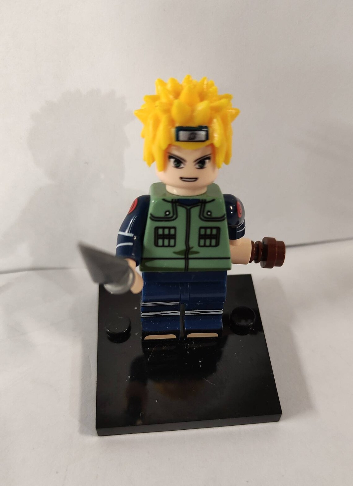 Naruto Shippuden Minato namikaze building block mini figure | Etsy