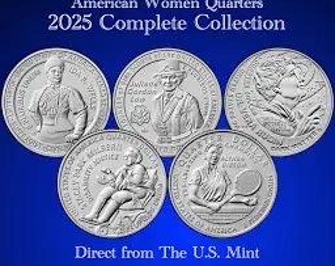 2024 P & D American Women Quarters - Complete Set of 10 Coins - UNC ...