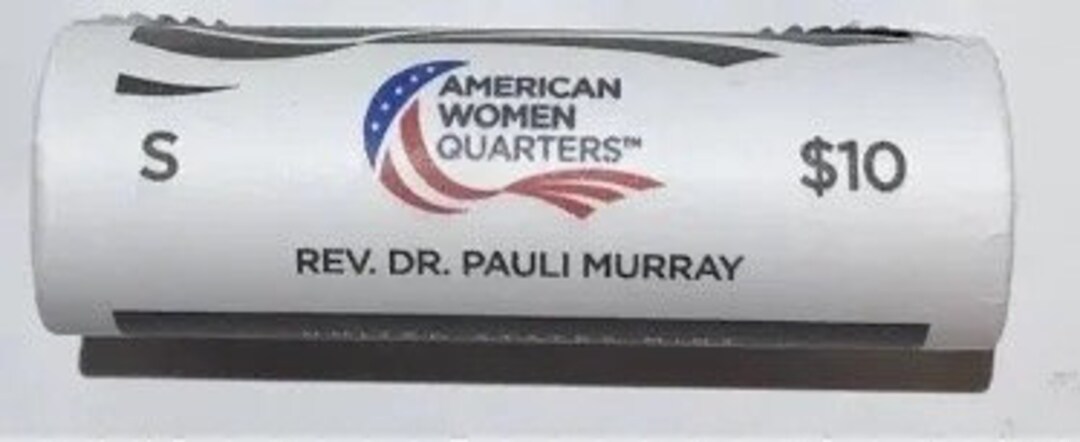 2024 Dr Pauli Murray S Mint American Womens Quarter 40 Coin Roll Sealed ...