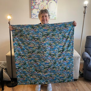 Claude Monet Lap Quilt/throw - Etsy