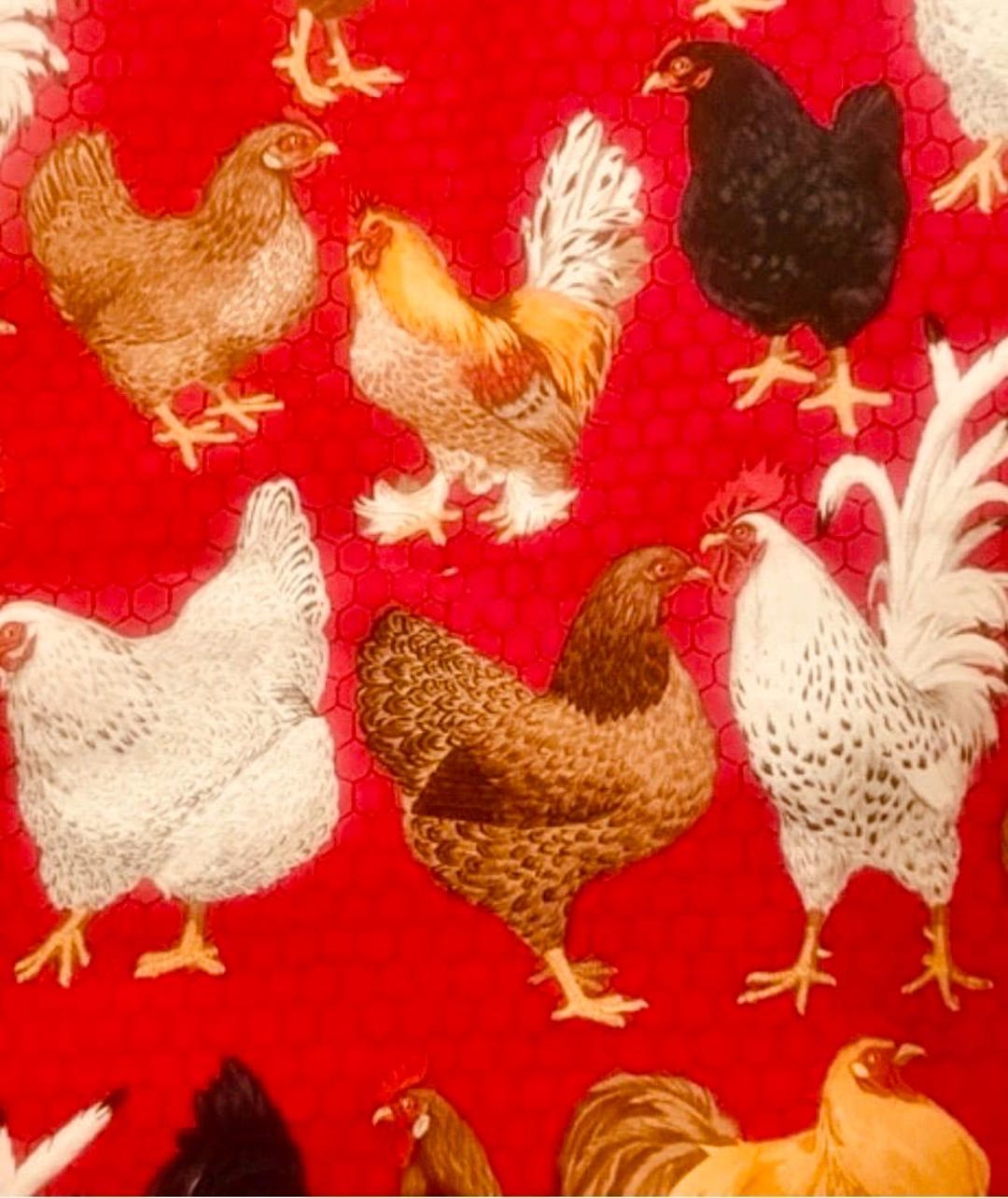 Designer Chicken and Rooster Blanket - Etsy