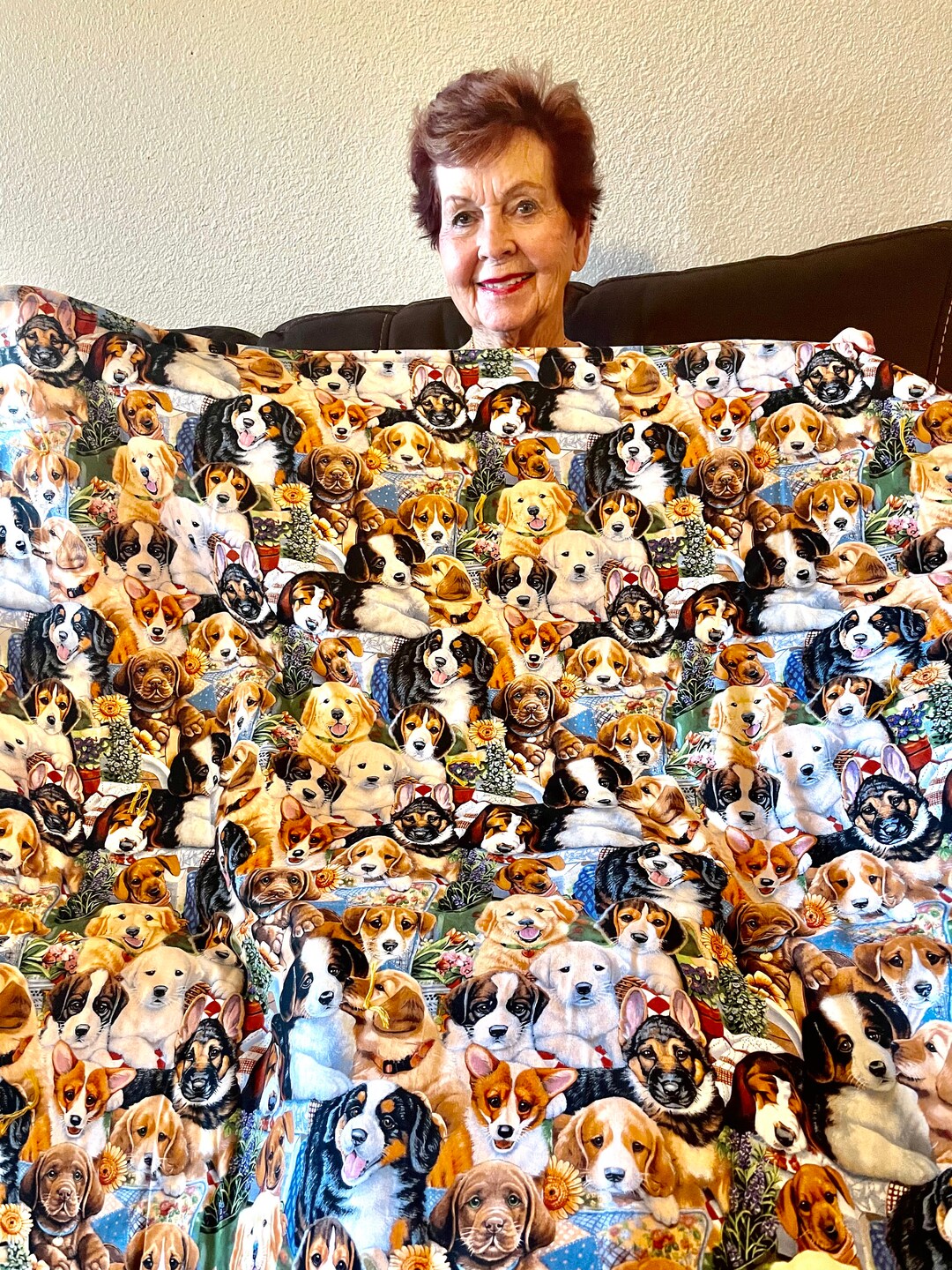 Popular Dog Breeds Handmade Blanket: Pet Lover Gift - Etsy