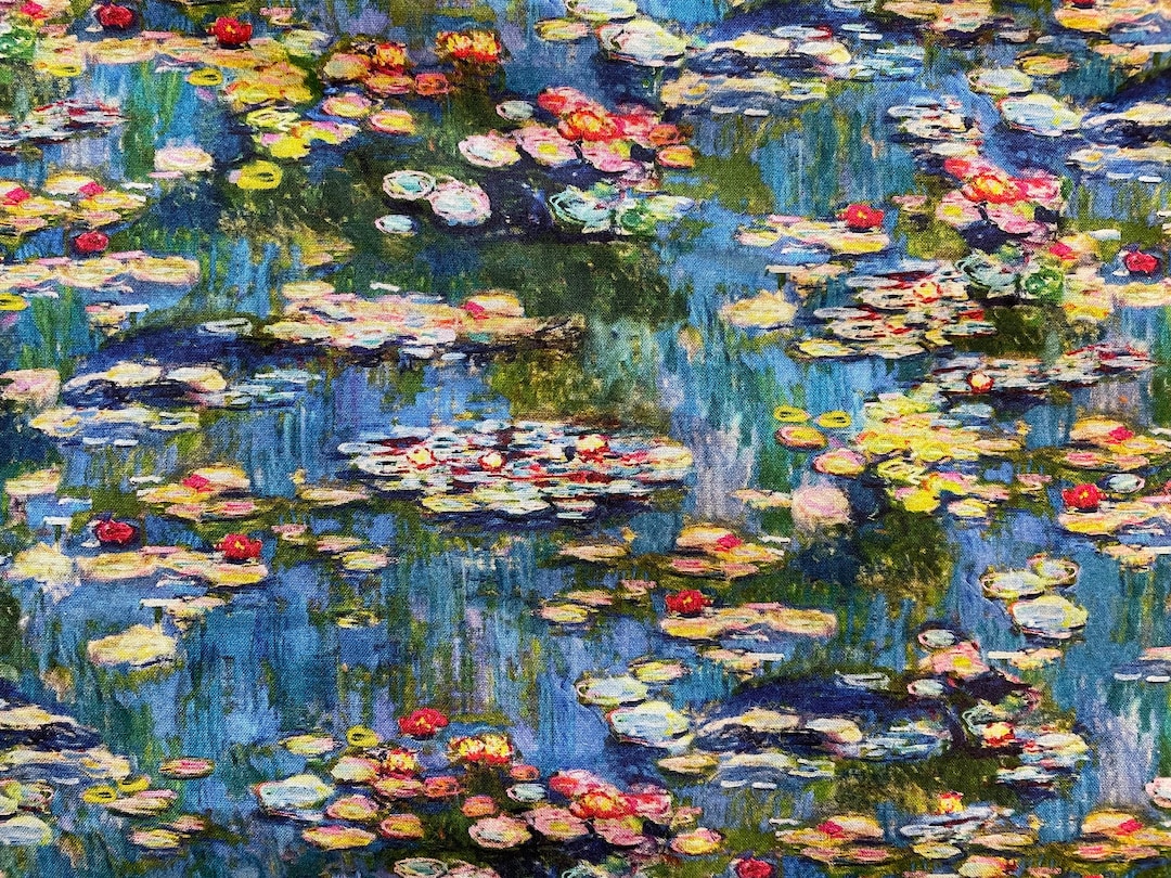 Claude Monet Lap Quilt/throw - Etsy