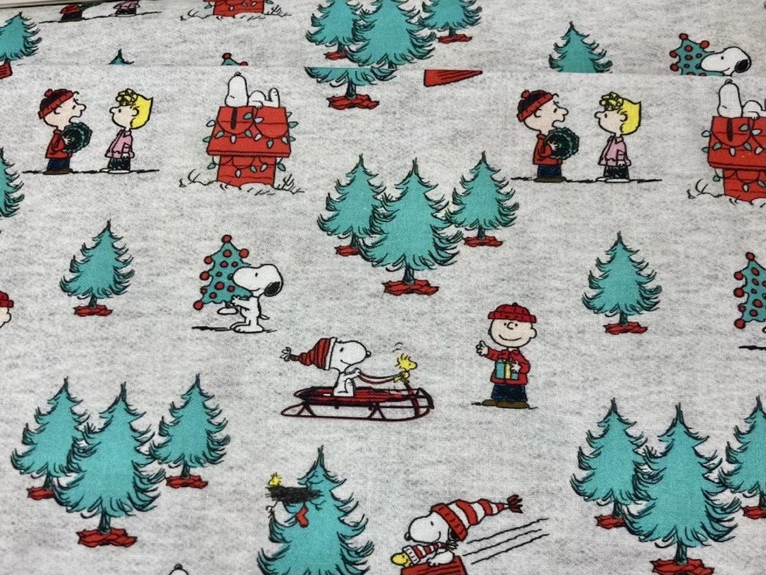Peanuts Christmas Blanket and Gift: Snoopy, Charlie Brown, Handmade ...