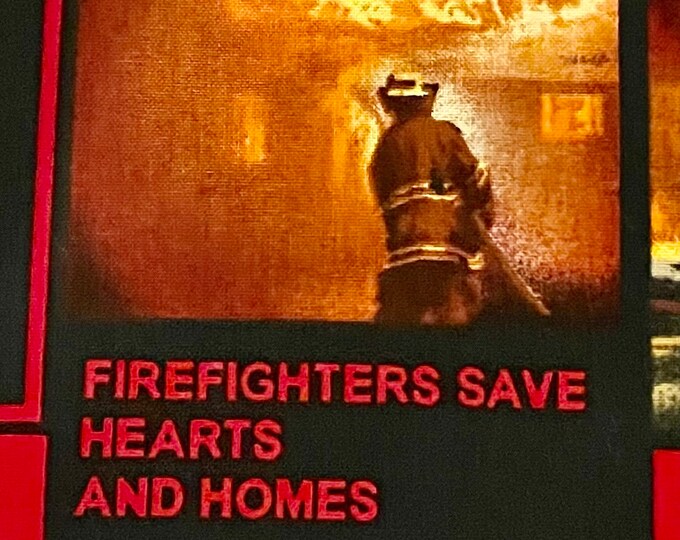 Fire Fighter Fireman Metal Sign Cut Out Sap Bucket Planter Laser Cut ...