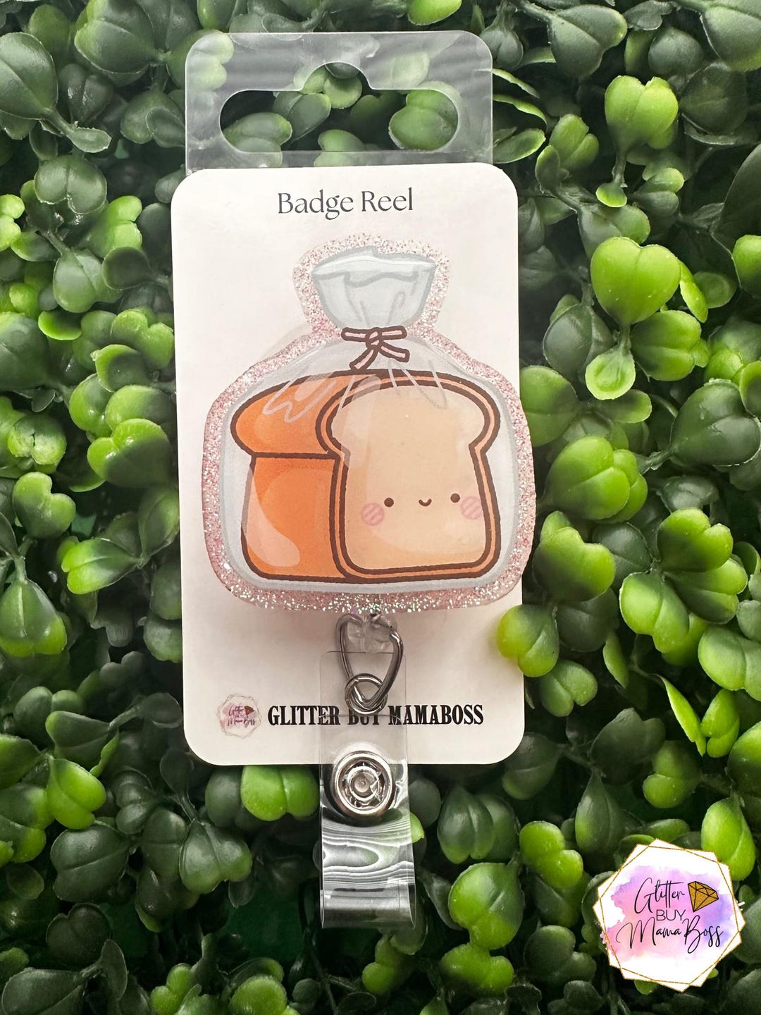 Cute Bread Badge Reel | Kawaii Badge Reel | Nurse Badge Reel | Acrylic ...