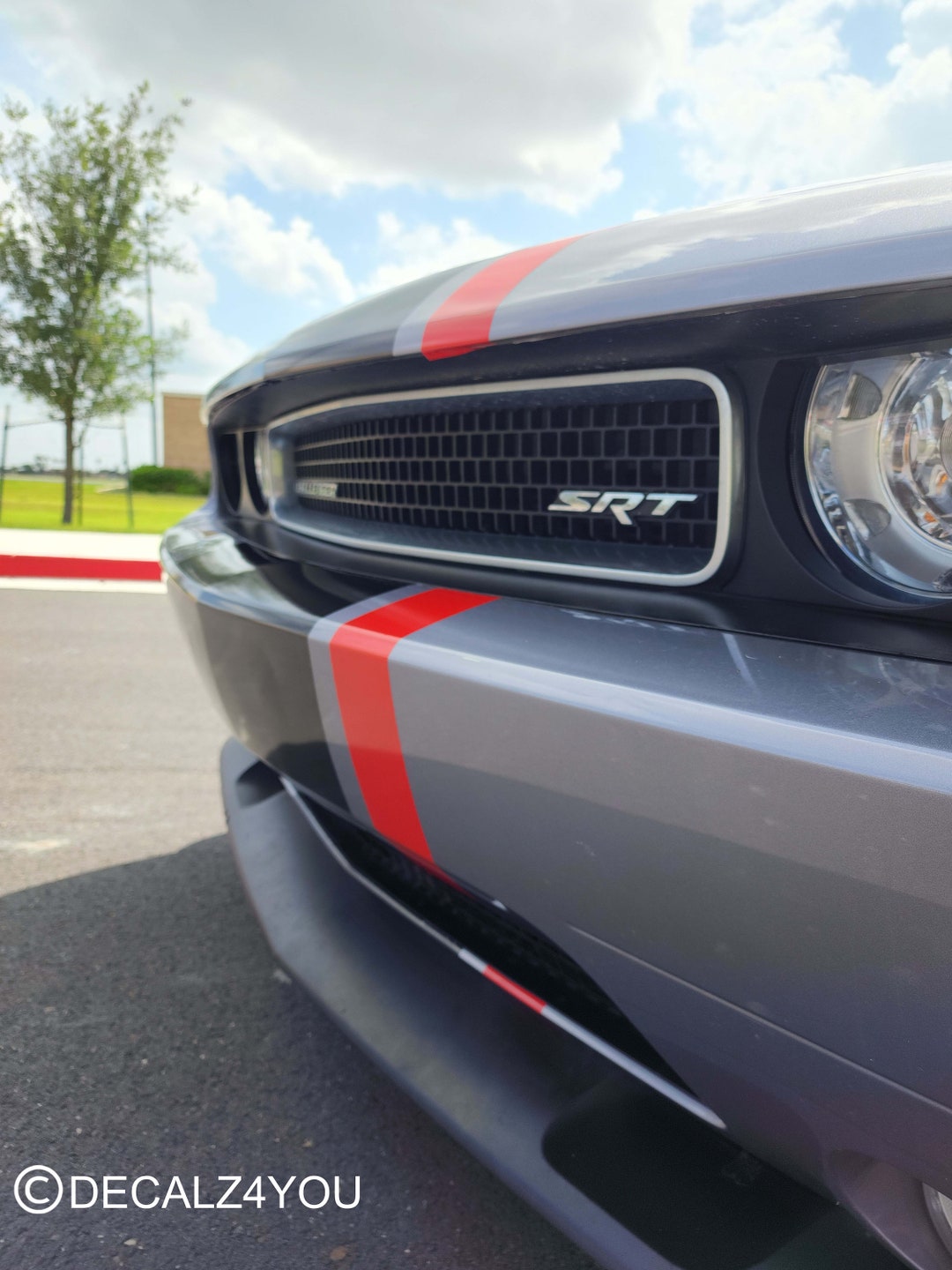 Fat Stripe Challenger STRIPE With Pin 2008-2014 Graphic Sticker for ...