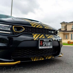 TRIBAL RACING Stripes Dual 10" for Charger (2015 - 2024) With Hood ...