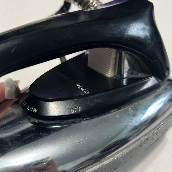 VINTAGE GE IRON - Etsy