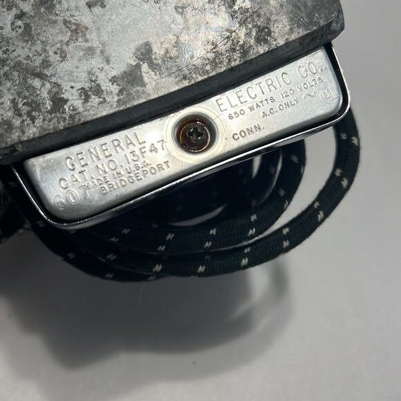 VINTAGE GE IRON - Etsy