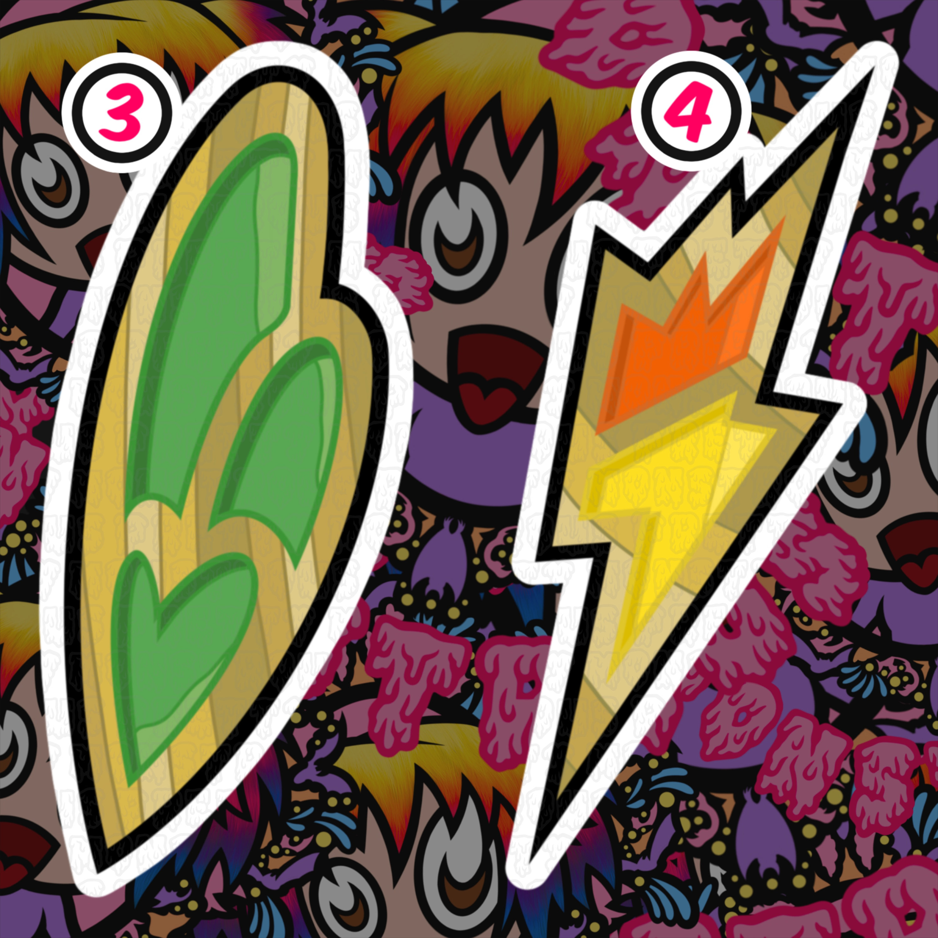 Unova Badges Water Resistant Stickers - Etsy