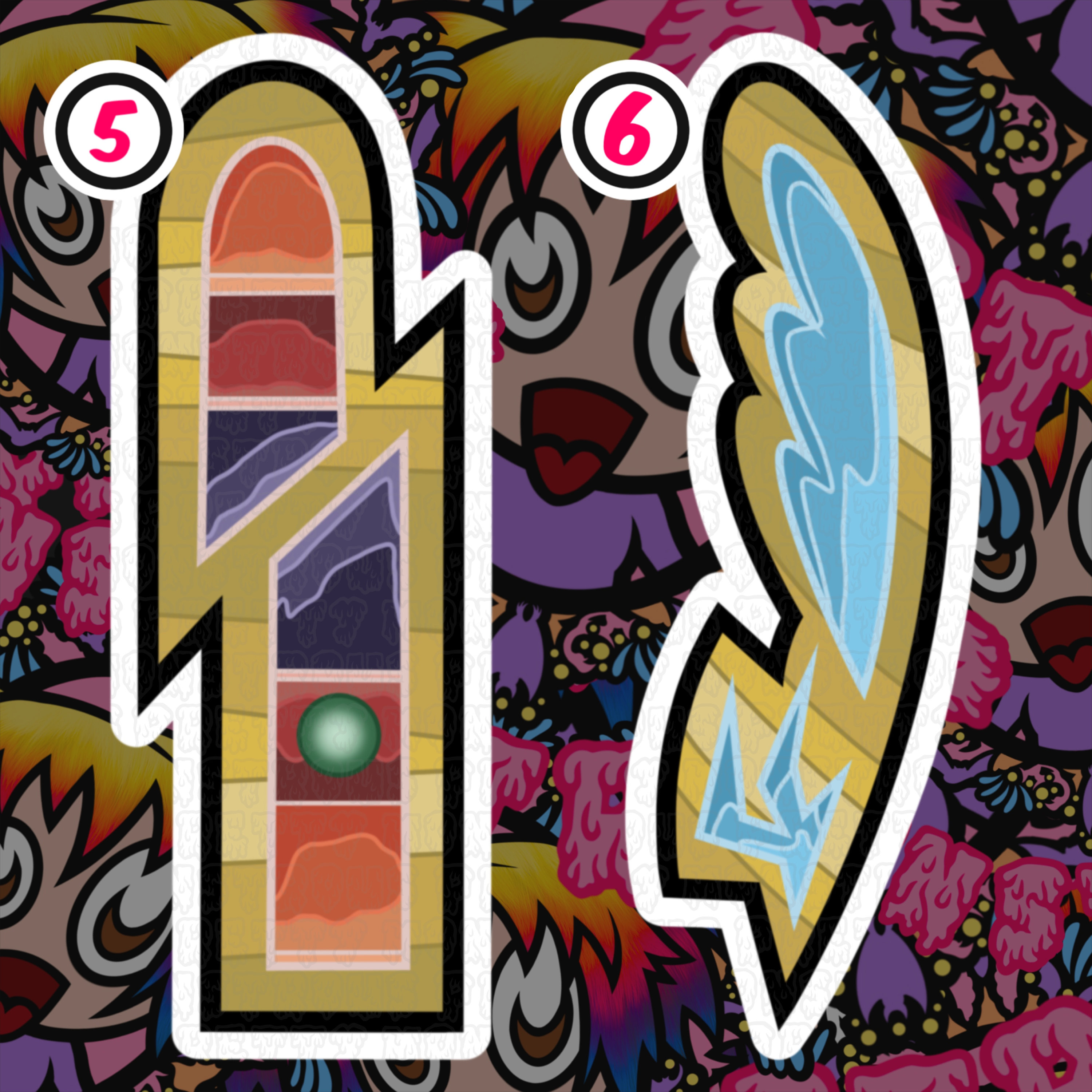 Unova Badges Water Resistant Stickers - Etsy