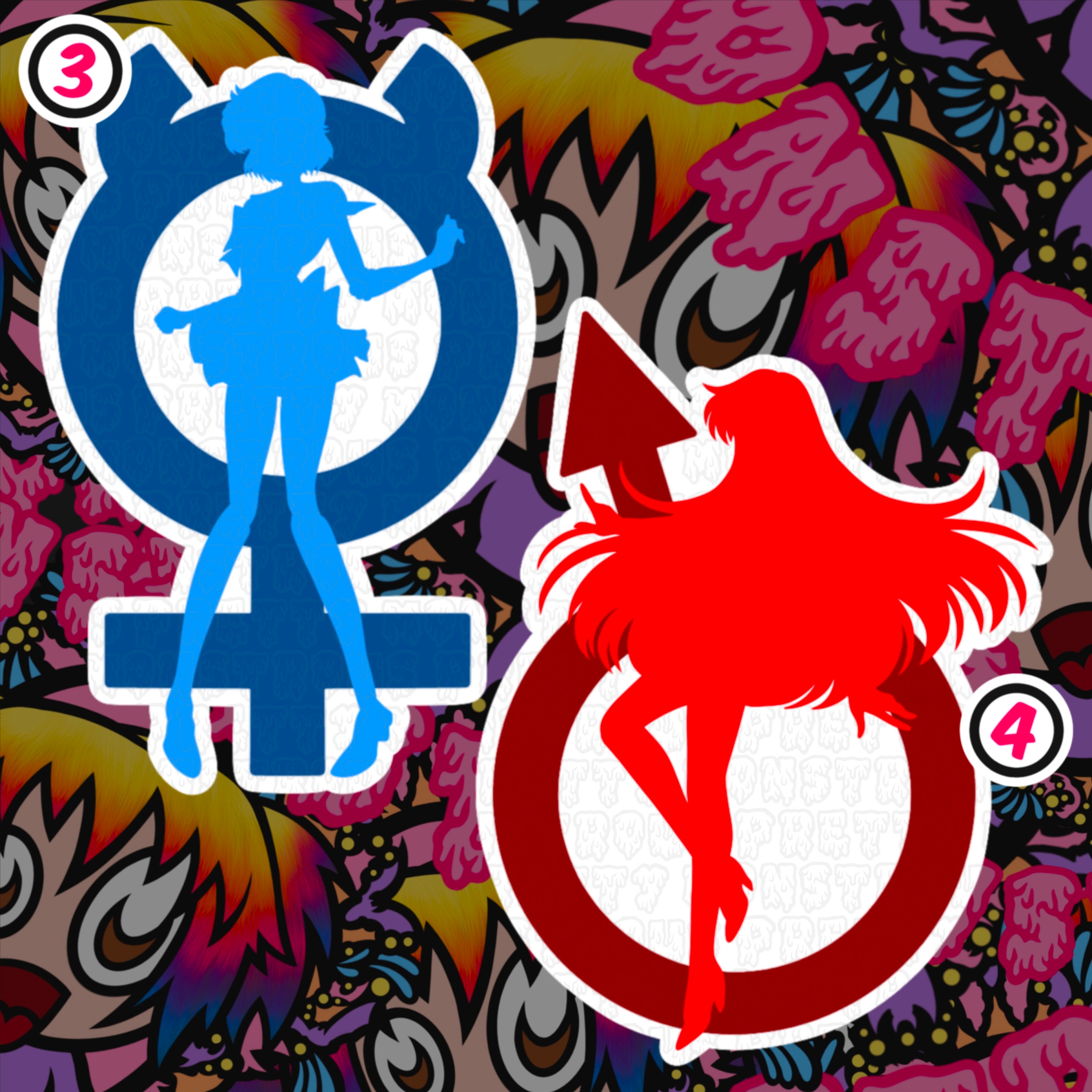 Sailor Guardian Stickers, Water Resistant Stickers - Etsy