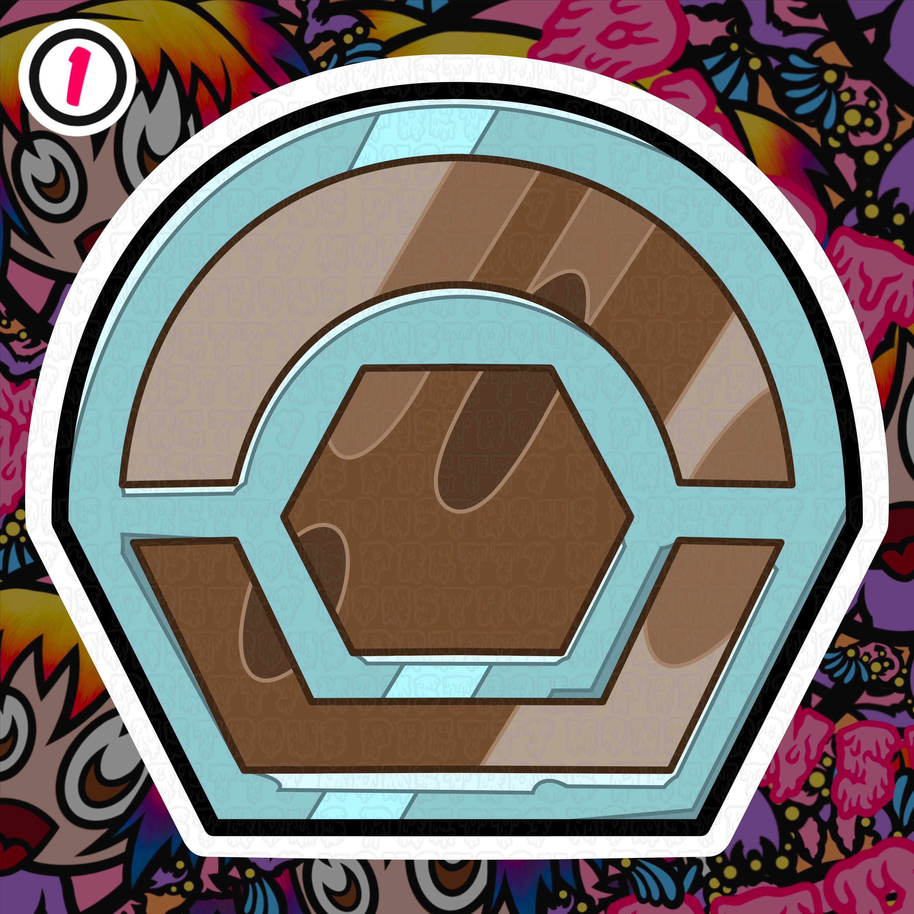 Sinnoh Badges, Water Resistant Stickers - Etsy