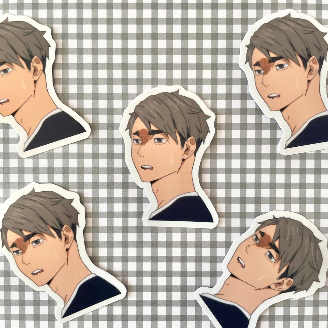 Haikyuu Osamu Miya Disgust Vinyl Sticker - Etsy Österreich