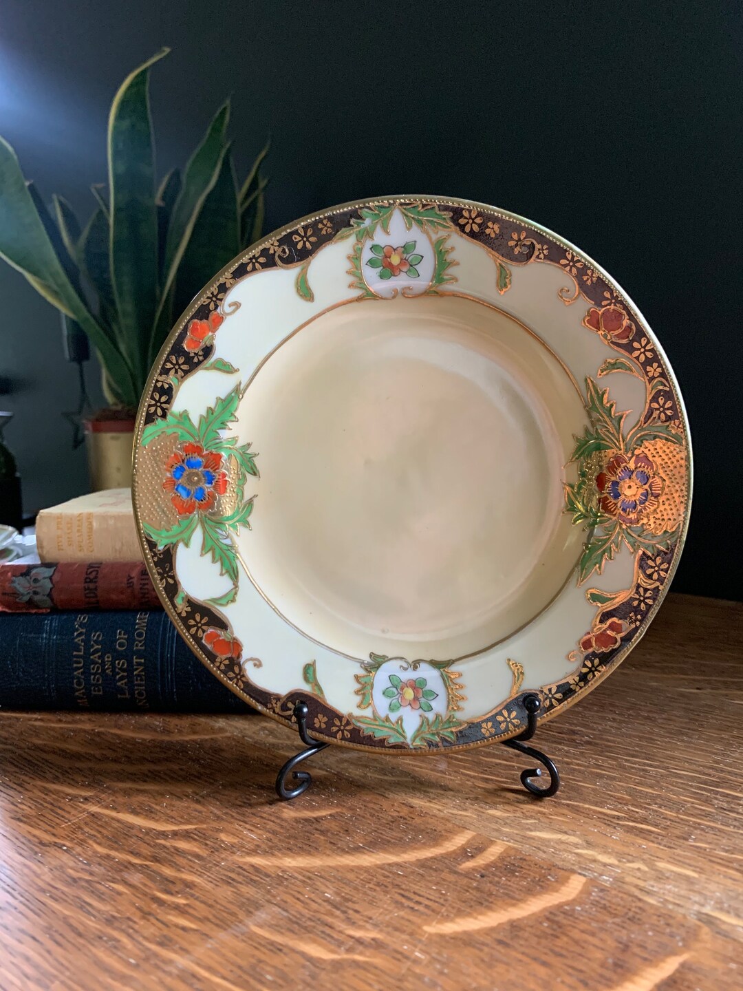 Antique Genuine Samurai China Plate - Etsy