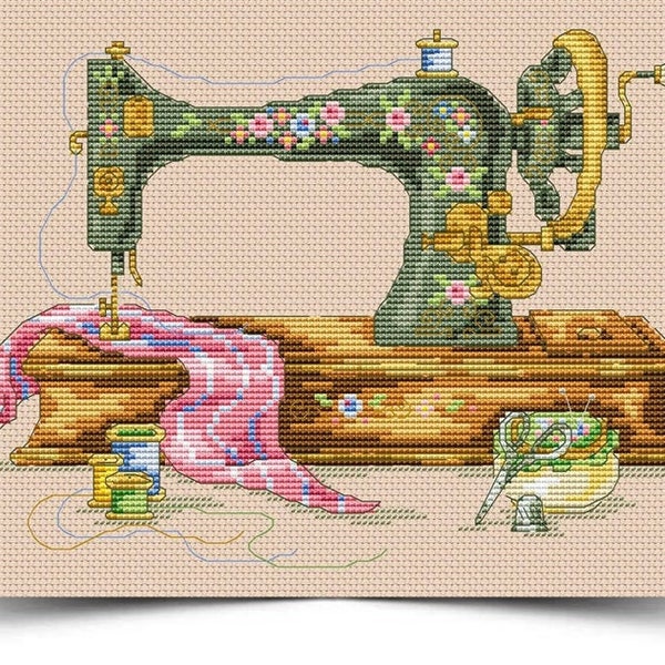 Machine Cross Stitch - Etsy