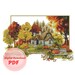 Cross Stitch Pattern - Fall (seasons) Counted Cross Stitch/pdf File ...