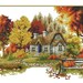 Cross Stitch Pattern - Fall (seasons) Counted Cross Stitch/pdf File ...