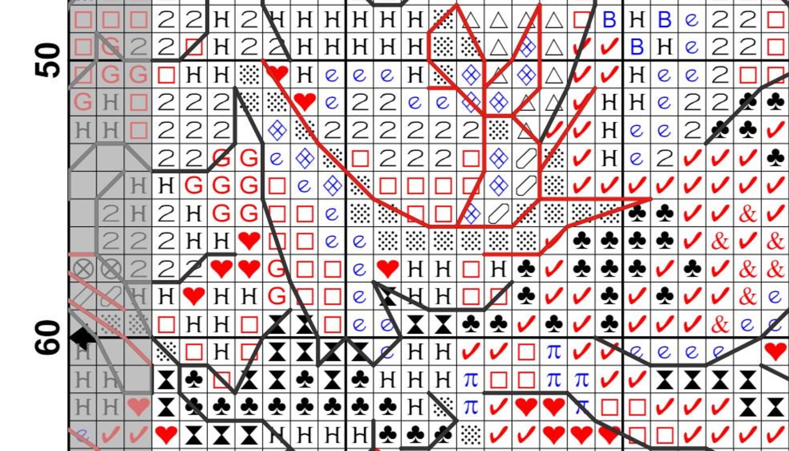 Beautiful Bouquet of Sweet Pea Flowers Cross Stitch Pattern / PDF File ...