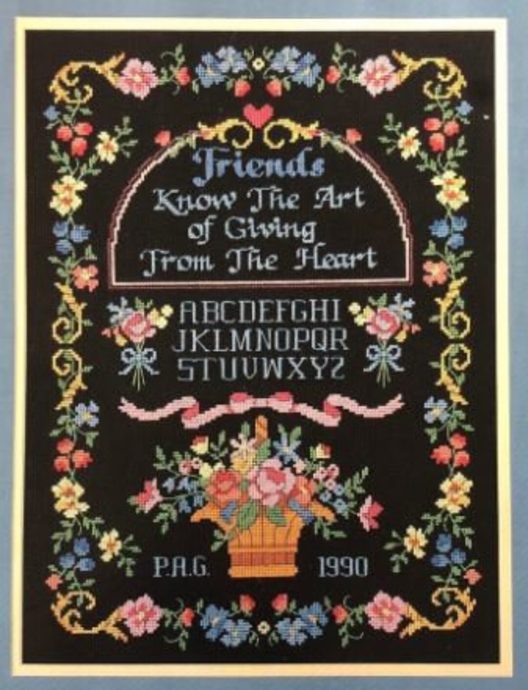 Victorian Sampler Counted Cross Stitch Pattern PDF File/ Digital File ...