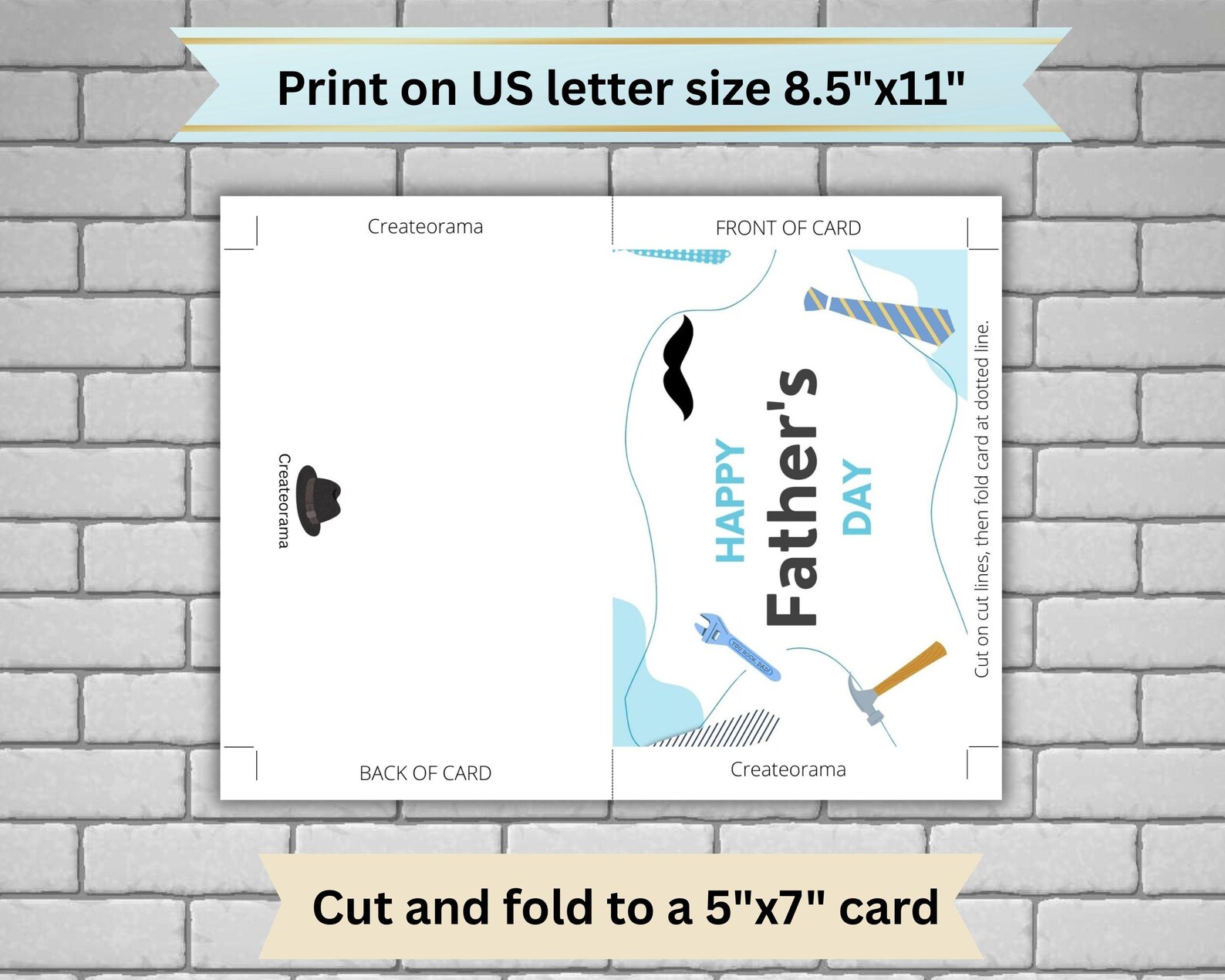 Digital Father’s Day Card | Printable Father’s Day Card | Instant ...