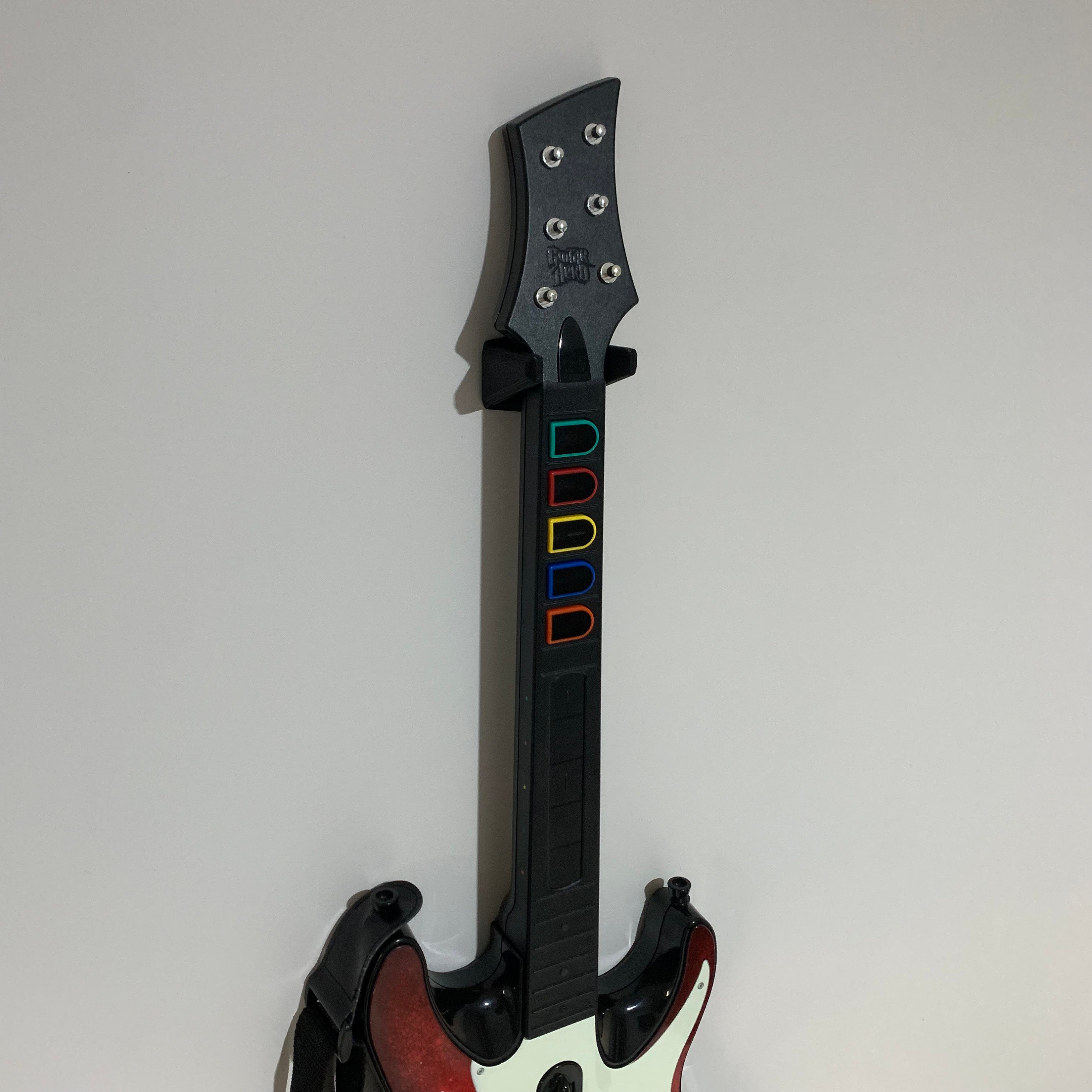 Guitar Hero Controller Wall Hanger | Fits Wii Guitar Hero 5 Controllers ...