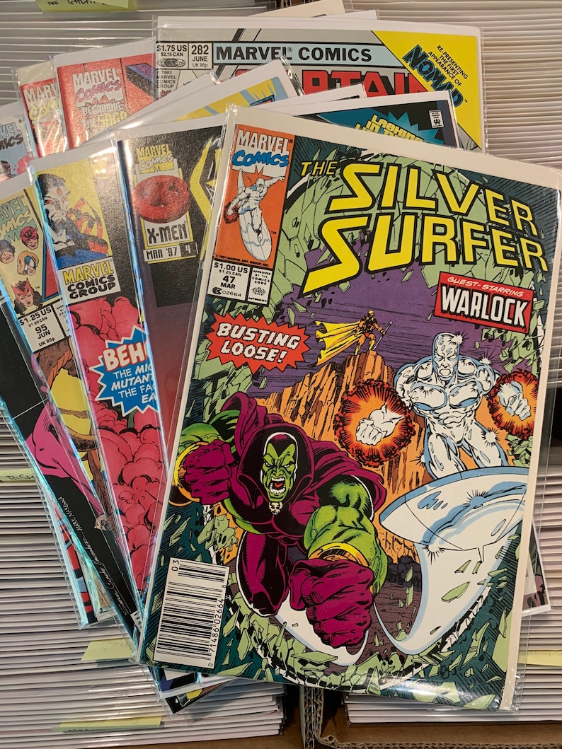 Marvel Comics Grab Bag 10 Books - Etsy