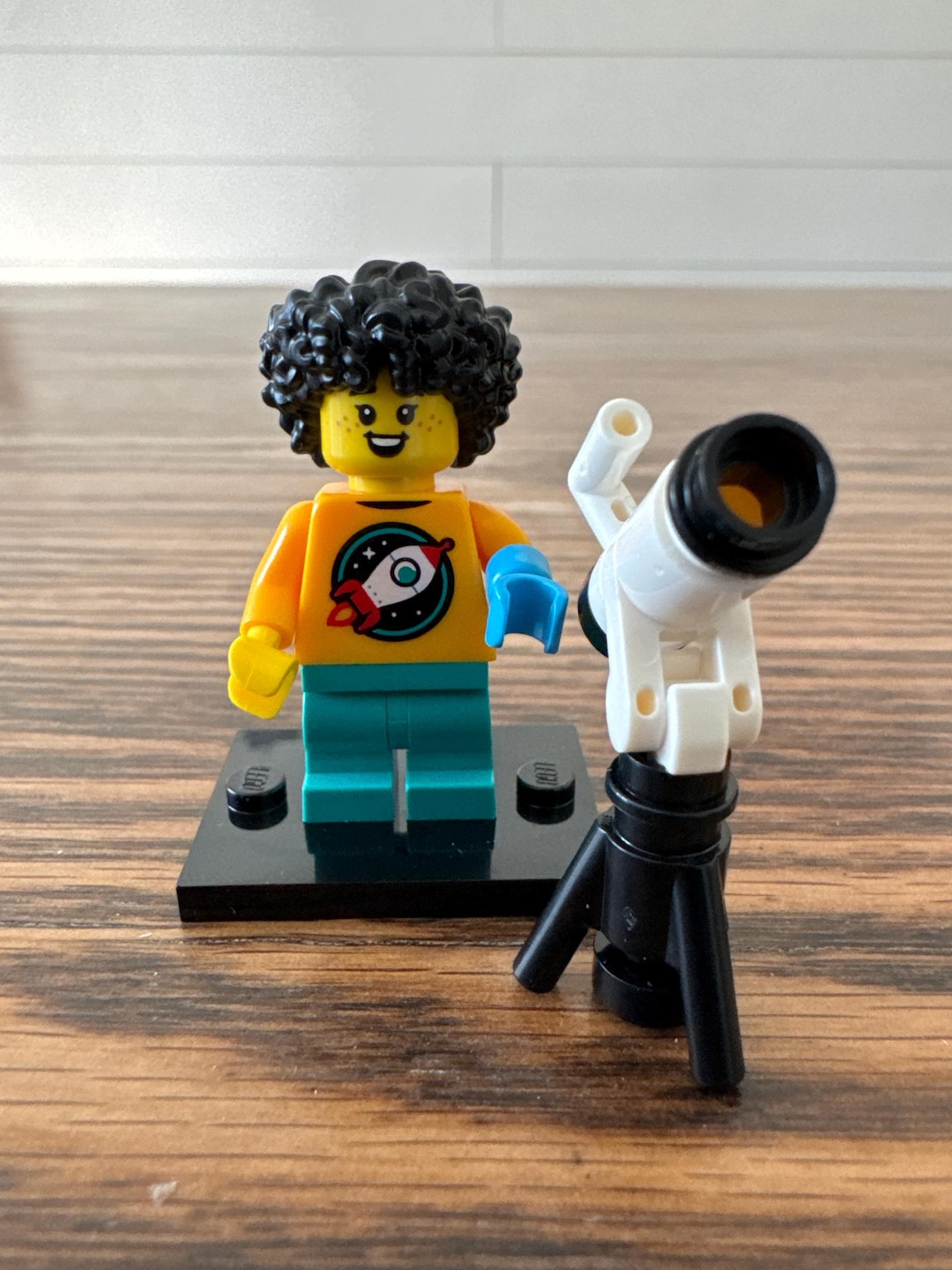 Lego Astronomer Kid Minifigure 71048 - Etsy