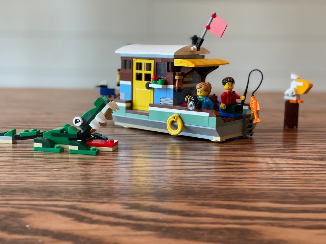 Lego Creator Riverside House Boat 31093 - Etsy