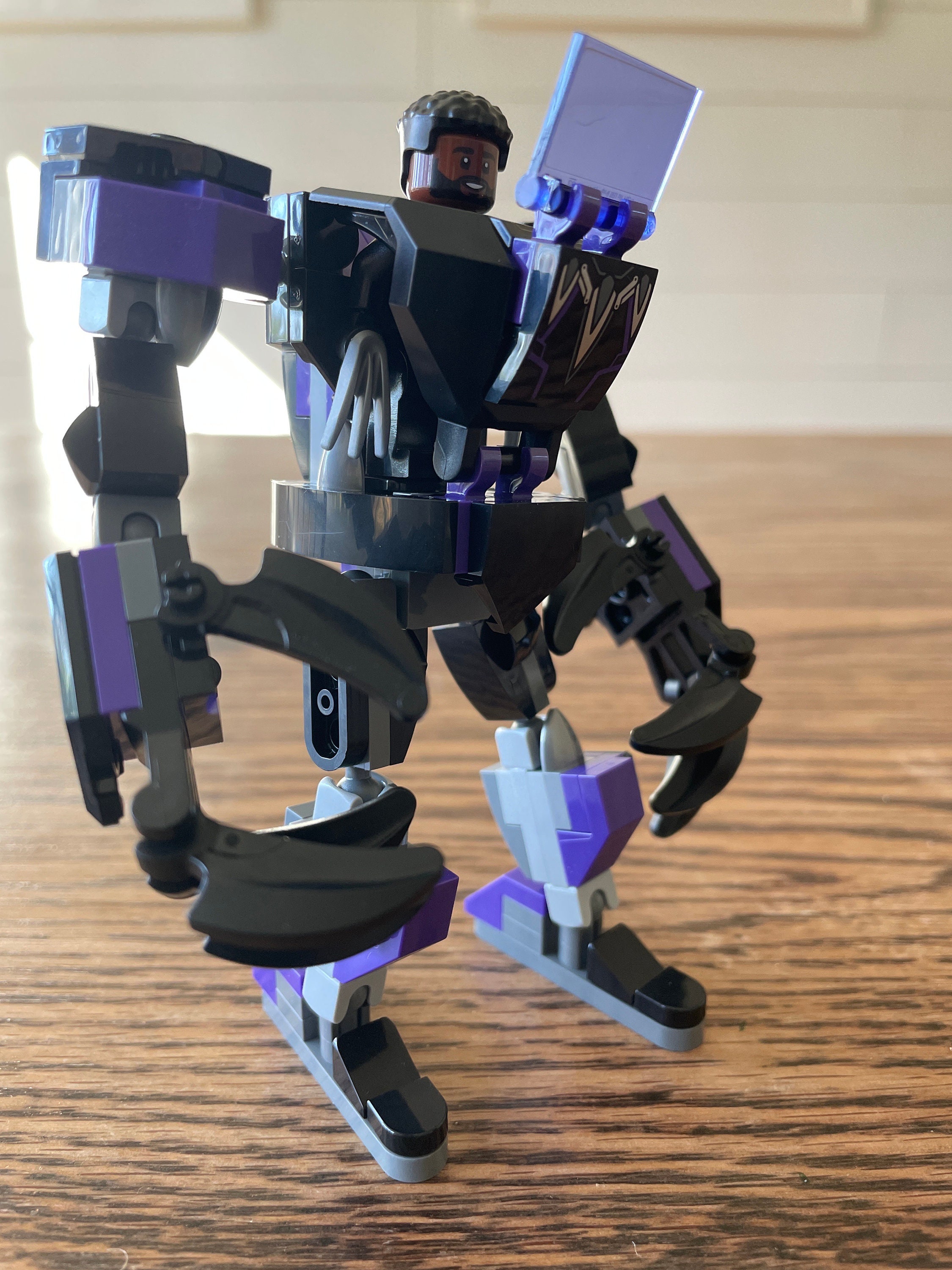 Lego Marvel Black Panther Mech Armor 76204 - Etsy