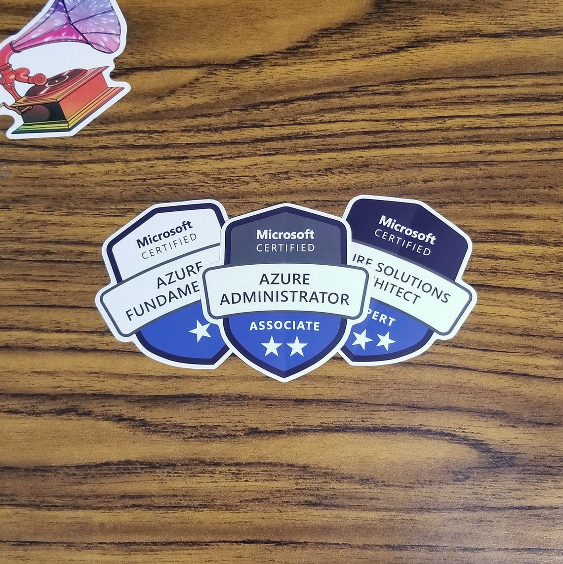 Microsoft Azure certification stickers | Etsy