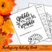 Thanksgiving Kids Activity Worksheet and Coloring Book Packet - Etsy