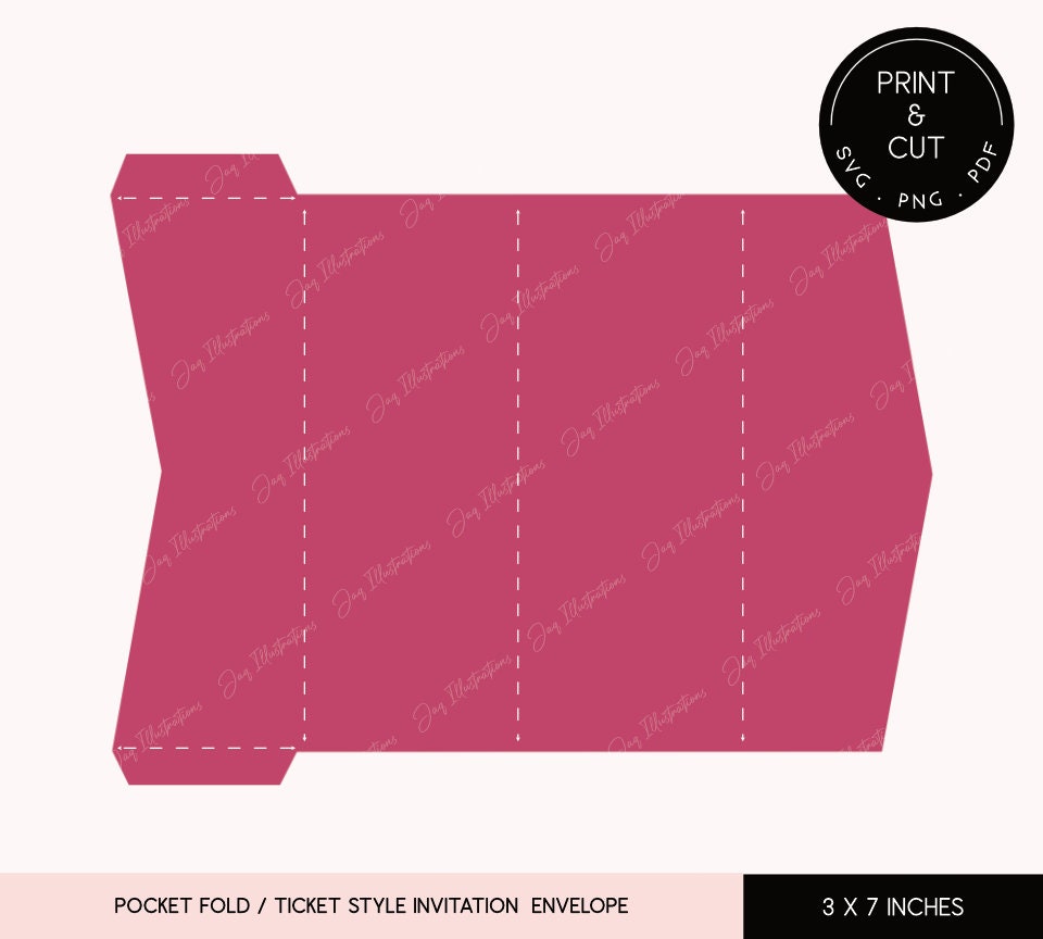 3x7 Money Envelope Digital Printable Template Bundle, Coin Holder ...