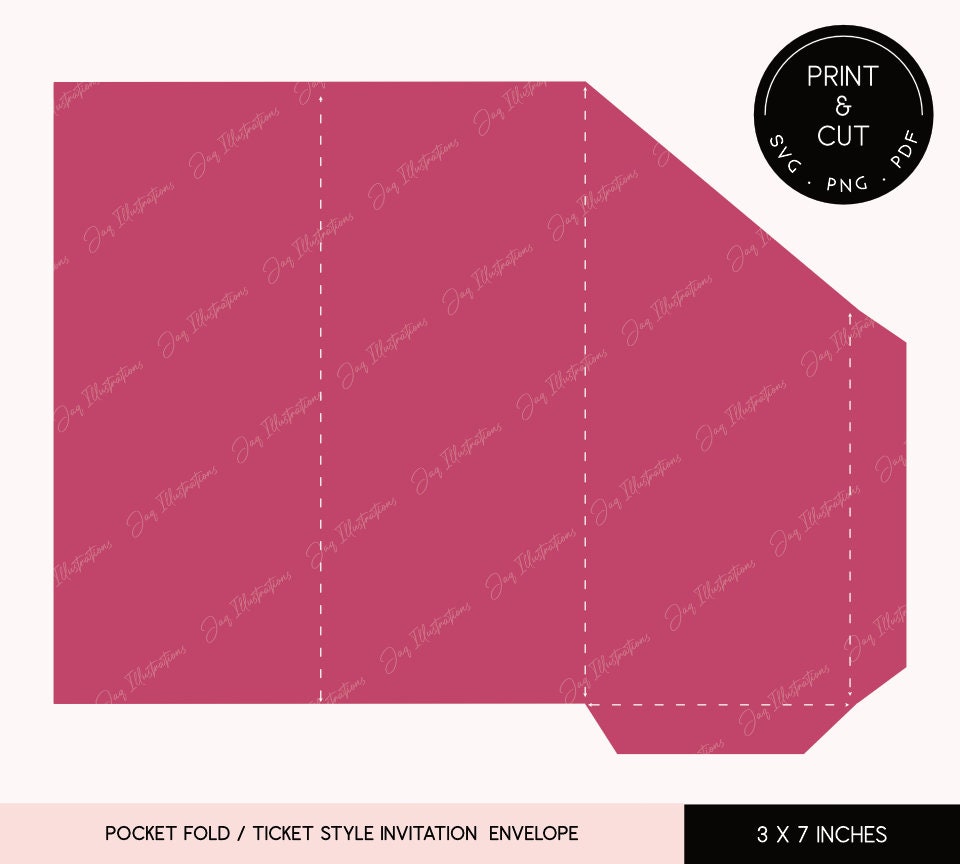 3x7 Money Envelope Digital Printable Template Bundle, Coin Holder ...