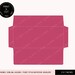3x7 Money Envelope Digital Printable Template Bundle, Coin Holder ...