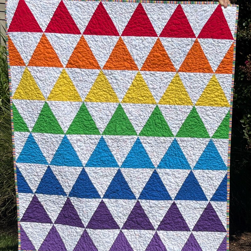 Primary Colors Quilt - Etsy