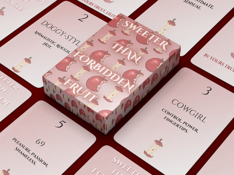 18 Sex Positions Digital Oracle Deck Tarot T Love Printable Oracle