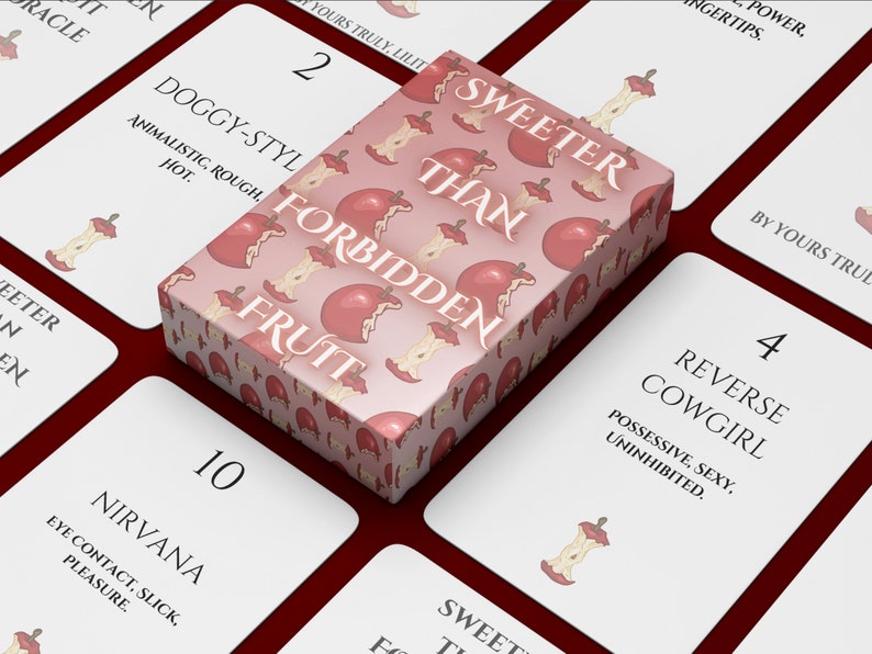 18 Sex Positions Digital Oracle Deck Tarot Love T Printable Oracle