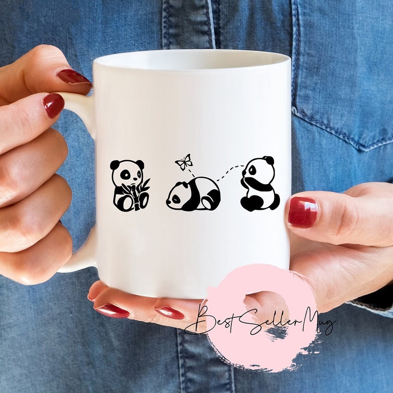 Panda Mug - Etsy