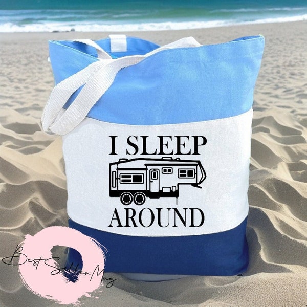 Happy Camper Tote - Etsy