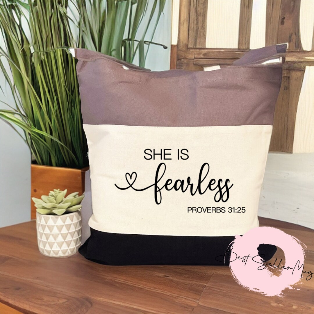 She is Fearless Proverbs 31:25 | Bible Verse | Powerful Church Women ...
