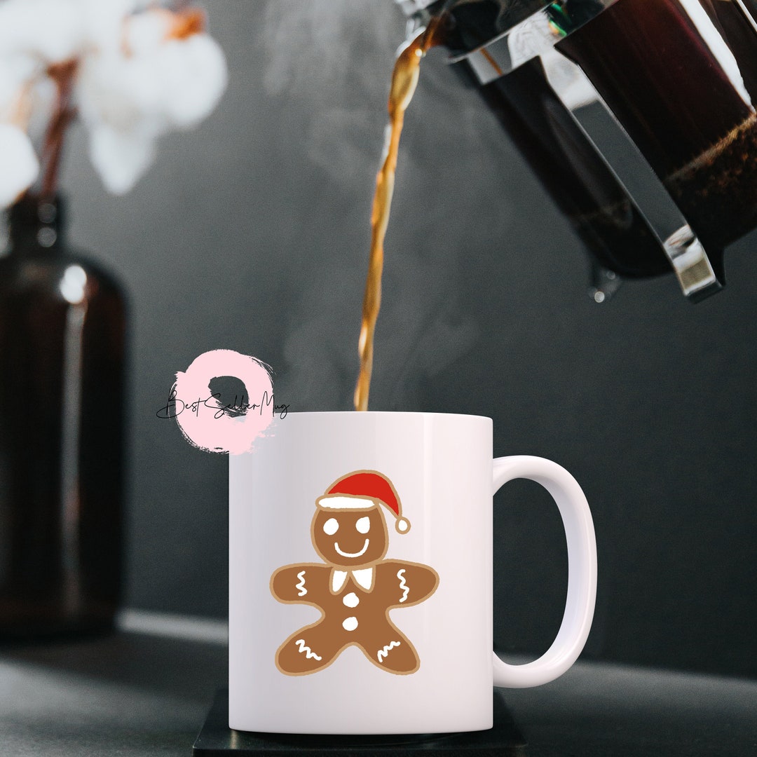 Cookie Santa Wine | Christmas Mug | Cookie and Santa Hat Mug ...